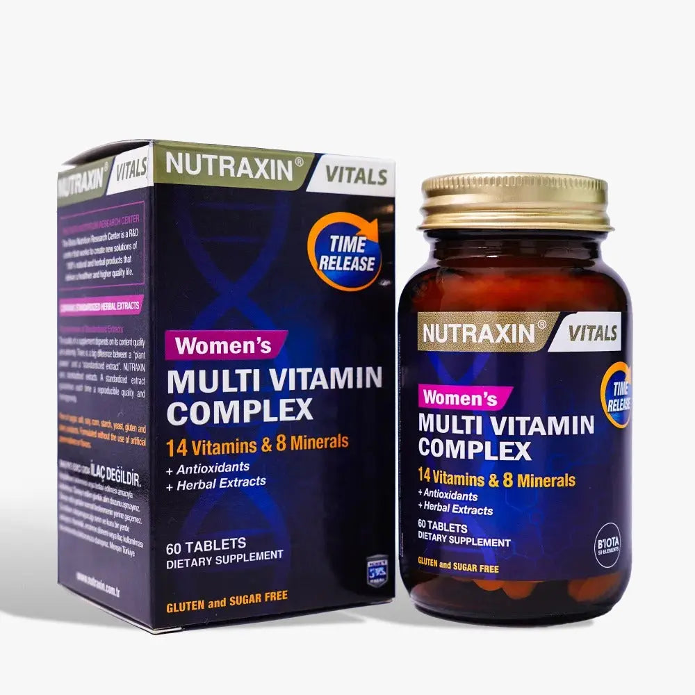 Nutraxin Multivitamin Complex Tablets for Women – Vitaminshub